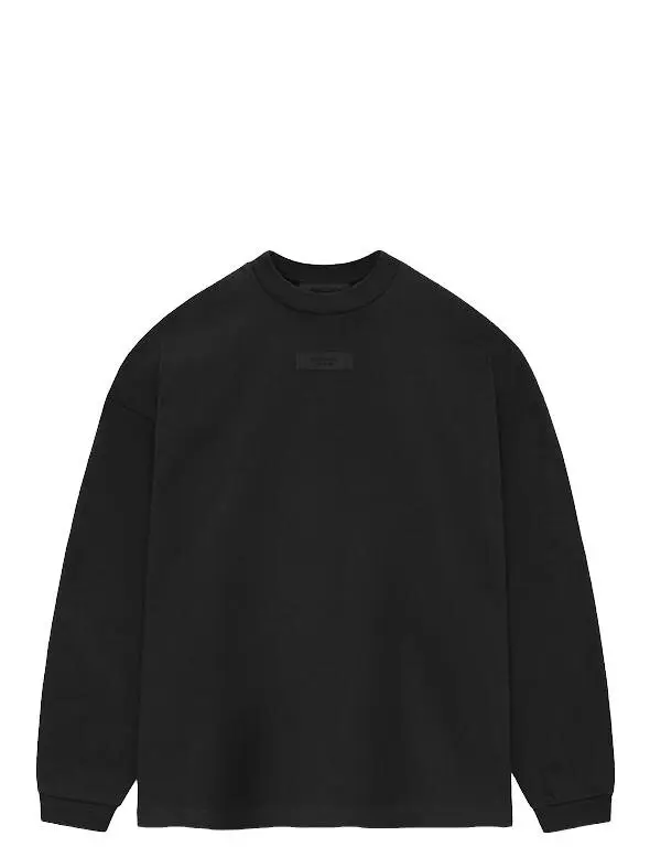 Fear Of God Essentials Core Collection Long Sleeve Tee Shirt - Black