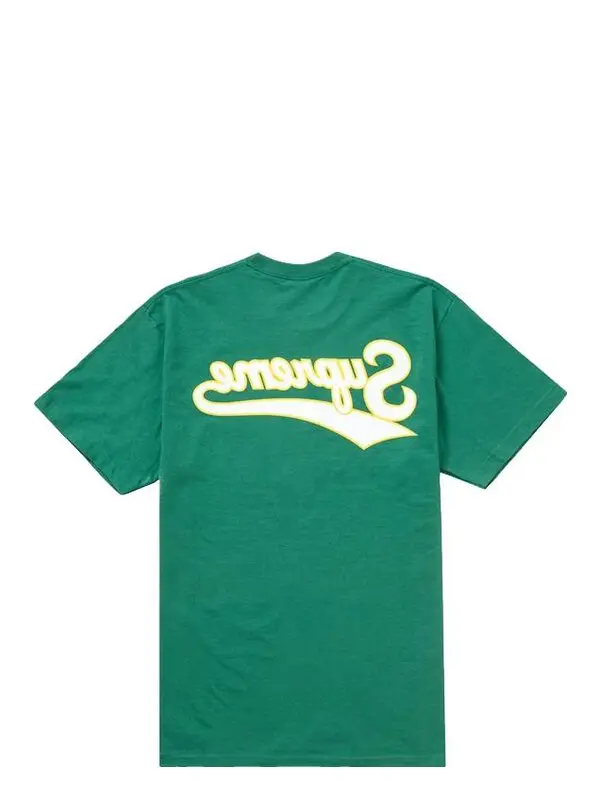 Supreme Backwards Tee Shirt - Light Pine