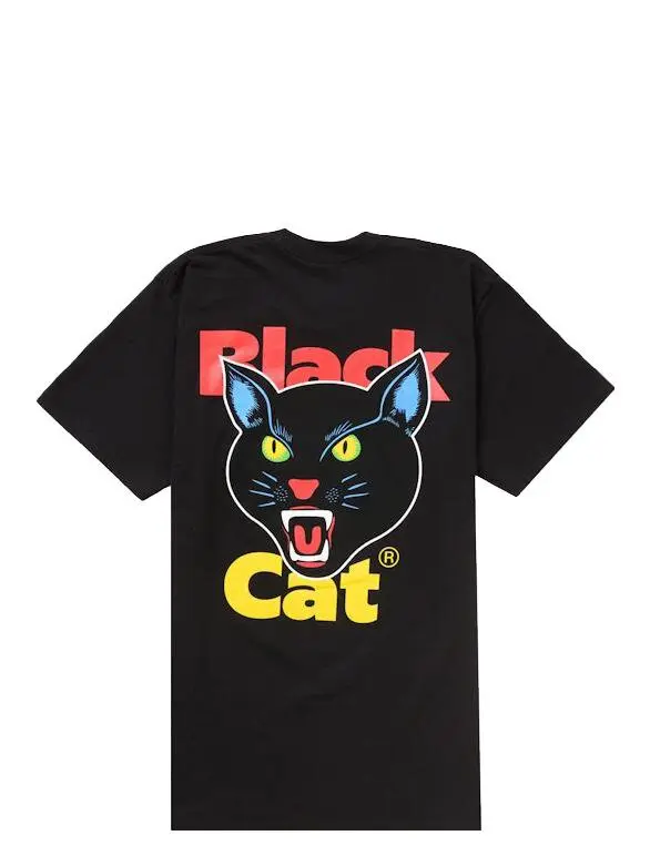 Supreme Cat Tee Shirt - Black