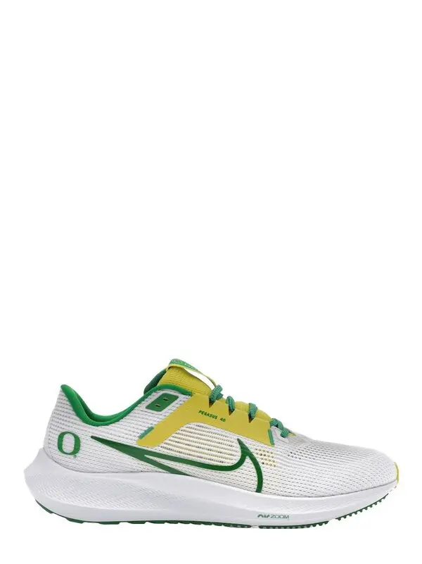 Nike Pegasus 40 Oregon Sneakers - White/yellow Strike/apple Green