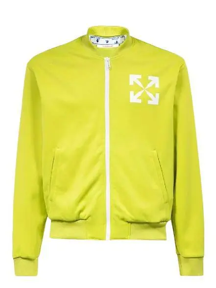 Off-White Arrowsprint Track Jacket - Lime Green