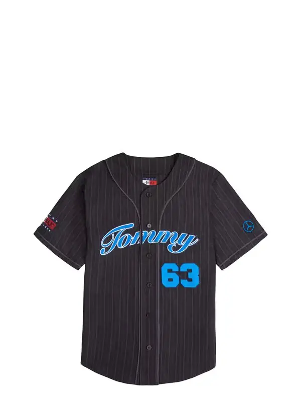 AWAKE X Tommy X Mercedesamg F1 George Baseball Jersey - Black