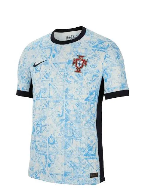Nike Portugal 2024/25 Match Away Adv Authentic Jersey - Sail/university Blue/pitch Blue