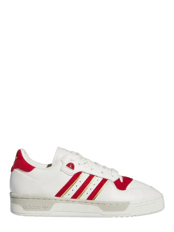 Adidas Rivalry 86 Low Sneakers - Cloud White/team Power Red 2/ivory