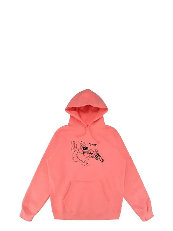 Supreme Lee Hooded Sweatshirt - Coral