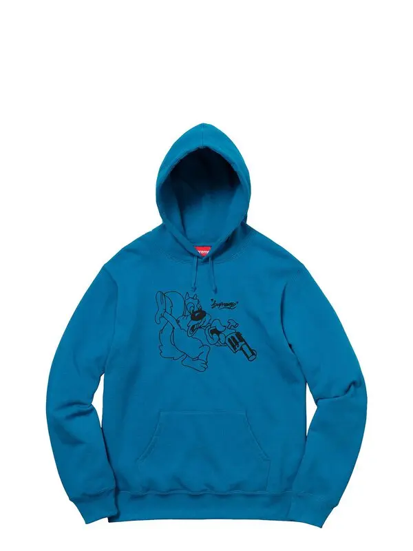 Supreme Lee Hooded Sweatshirt - Dark Aqua