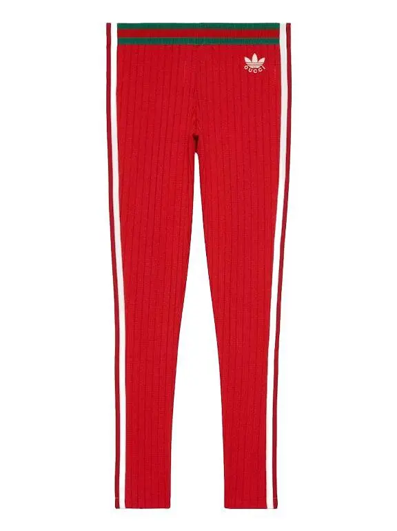 Gucci X Adidas Jersey Sweatpants - Red