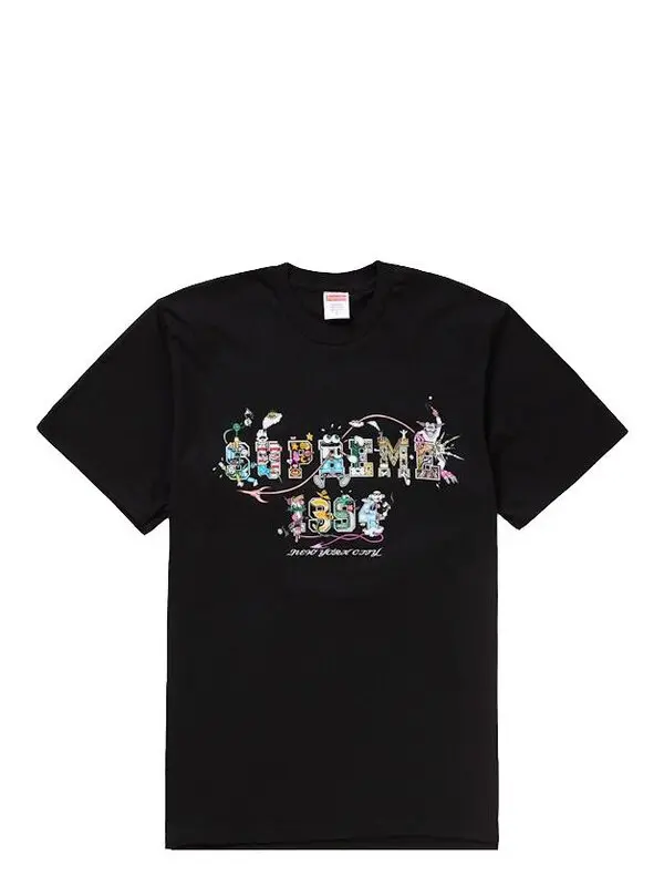 Supreme Varsity Tee Shirt - Black