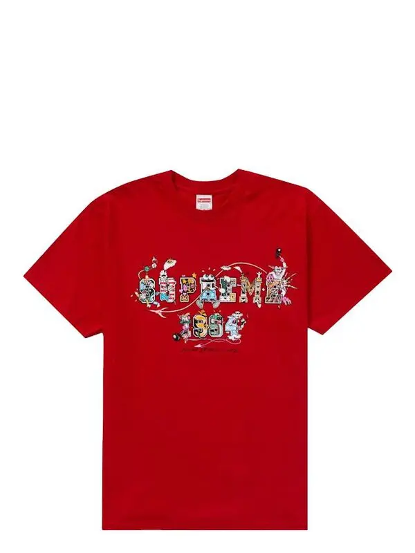 Supreme Varsity Tee Shirt - Red