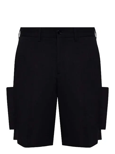 Burberry Panel Detail Shorts - Black