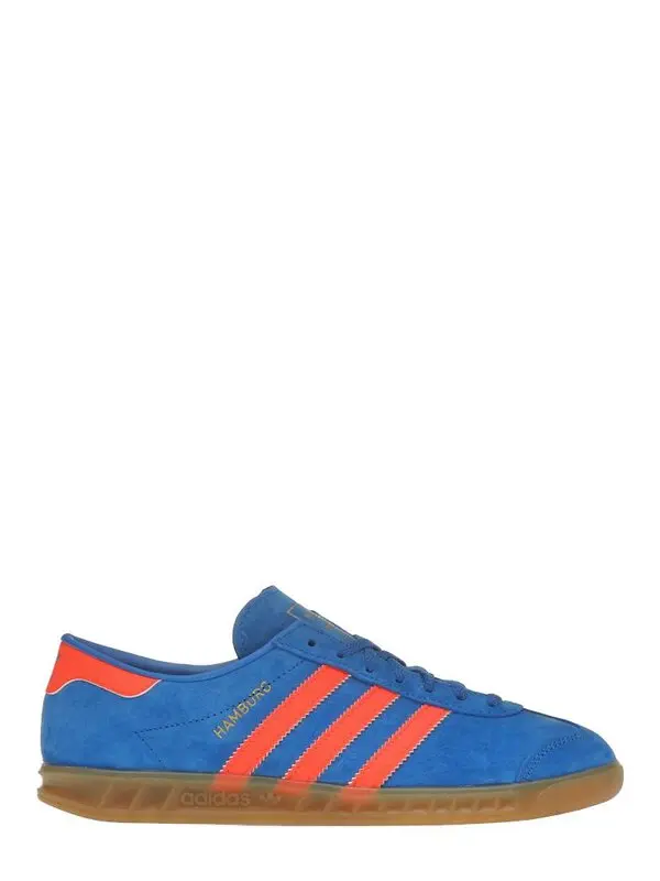 Adidas Hamburg Sneakers - Blue Bird/solar Orange/gum