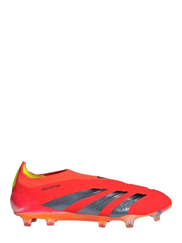 Adidas Predator Elite Laceless Fg - Solar Red/core Black/team Solar Yellow 2