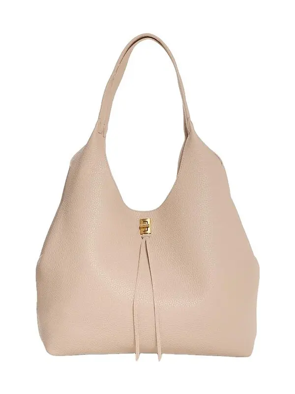 Rebecca Minkoff Darren Signature Shoulder Bag - Stone