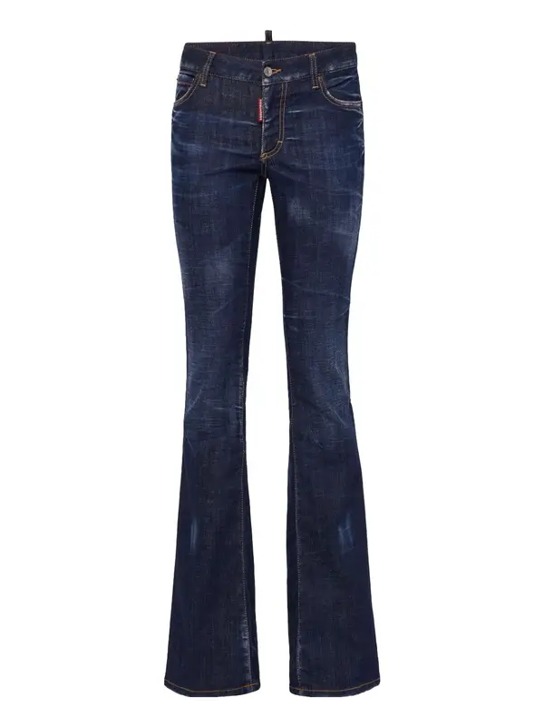 Dsquared2 Flared Denim Jeans - Blue