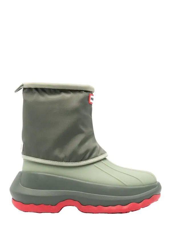 Hunter X Kenzo Logo-patch Boots - Green