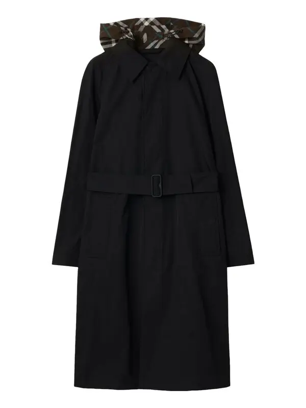 Burberry Water-repellent Raincoat - Black