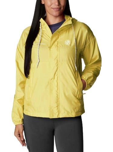 Columbia Nashville Sc Flash Challenger Full-zip Hooded Windbreaker - Yellow