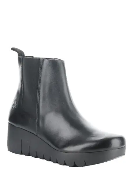 Fly London Vaze Chelsea Boot - Black Burn