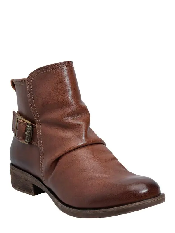 SOFFT Brookdale Leather Bootie - Root Brown