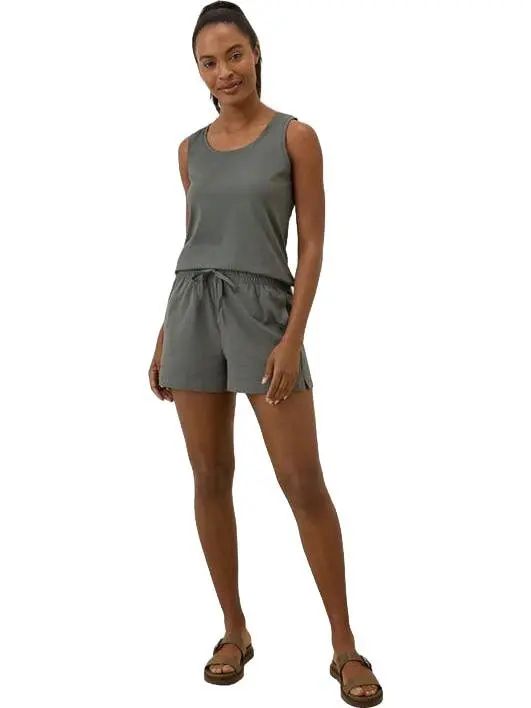 PACT Organic Cotton Cool Stretch Lounge Short - Castor Grey