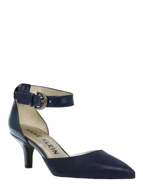 Anne Klein Fabulist Pointed Toe Pump - Navy