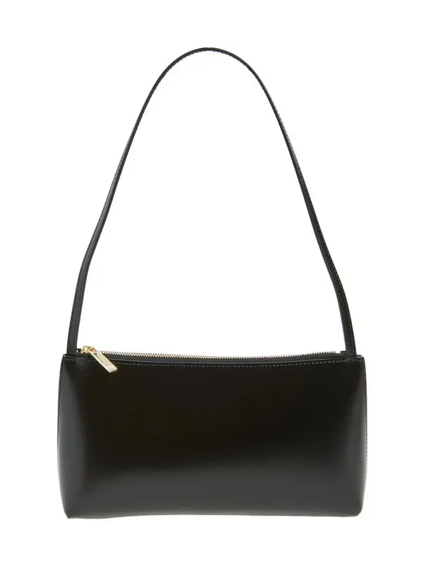 MANSUR GAVRIEL Gaia Leather Shoulder Bag - Blk/flamma