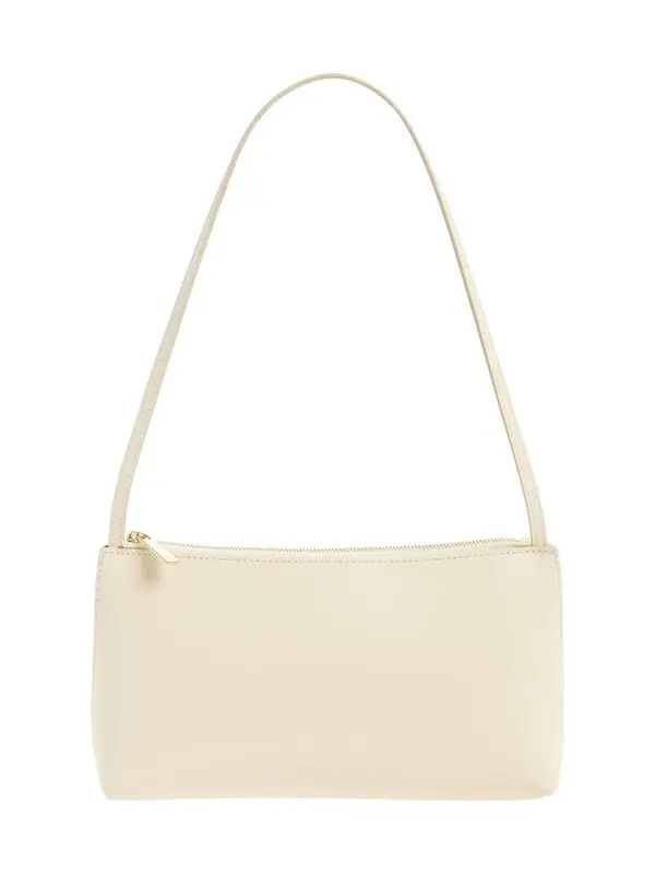 MANSUR GAVRIEL Gaia Leather Shoulder Bag - Cremma