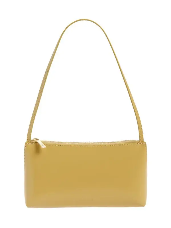 MANSUR GAVRIEL Gaia Leather Shoulder Bag - Paglia/jasmine