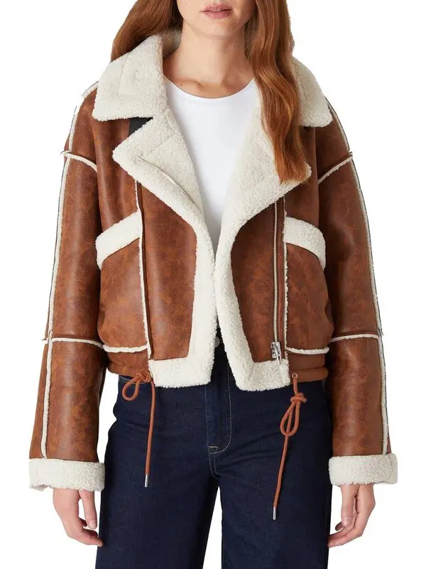 Blanknyc Faux Shearling Jacket - Steady Habit