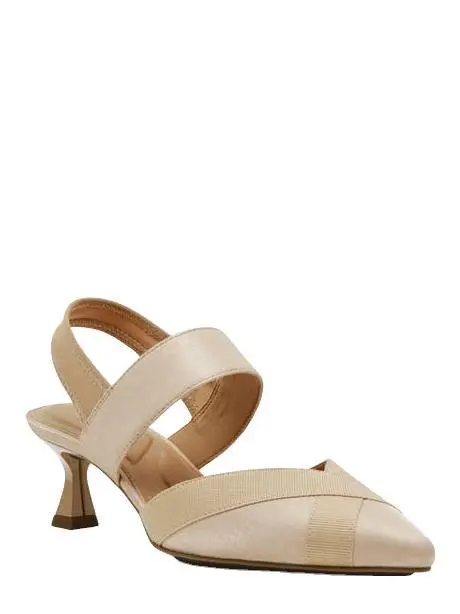 Anne Klein Ireland Kitten Heel Pumps - Natural