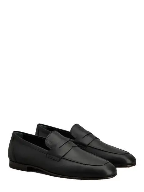 TOD'S Deconstructed Penny Loafer - Nero