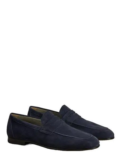 TOD'S Deconstructed Penny Loafer - Blue
