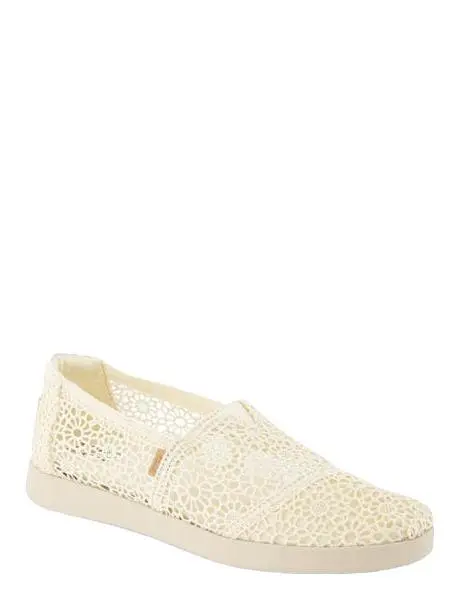 Toms Alpargata Plus Slip-on - Natural Crochet