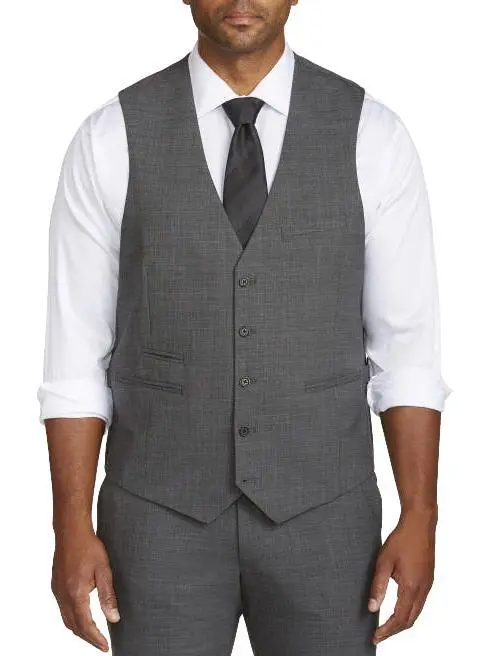 SYNRGY BY DXL Performance Suit Vest - Grey