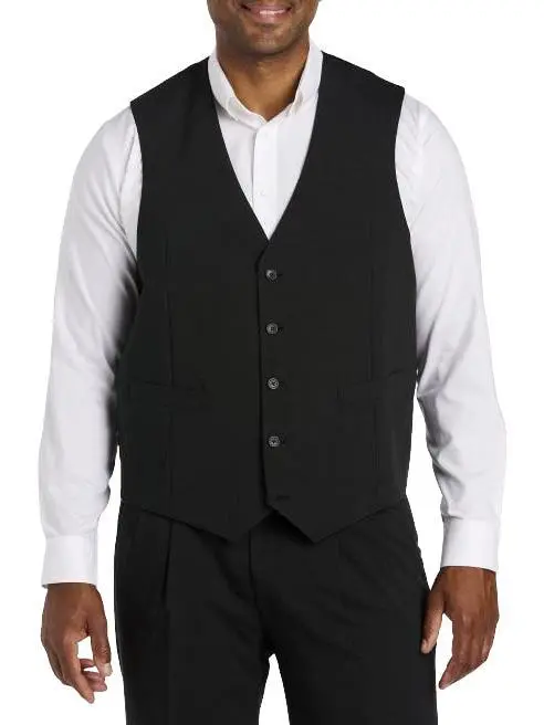 OAK HILL BY DXL Perfect Fit Vest - Charcoal
