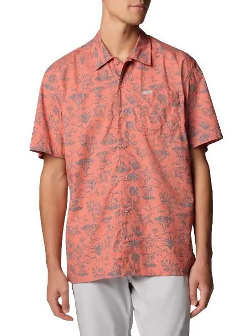 Columbia Trollers Best Sport Shirt - Faded Peach