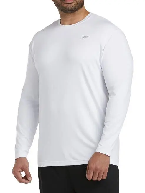 REEBOK Long Sleeve Base Layer Top - White