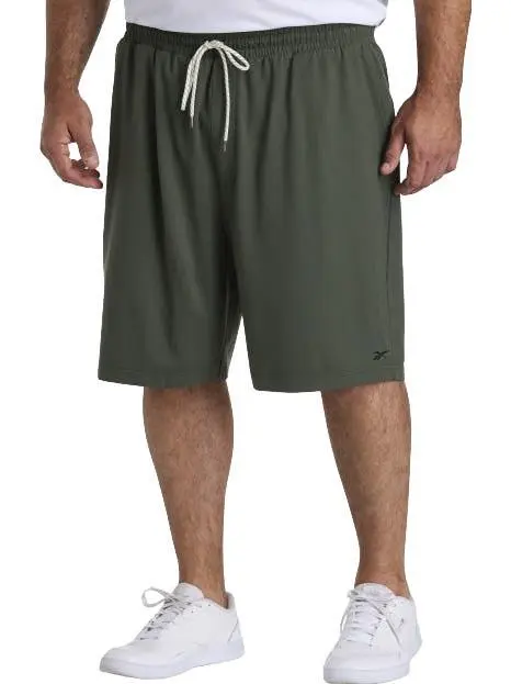 REEBOK Big And Tall Performance Shorts - Grit Green