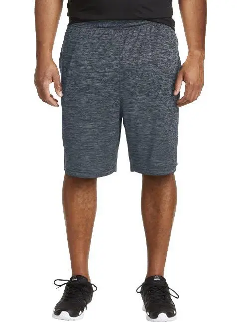 REEBOK Performance Tech Heather Shorts - Black Heather