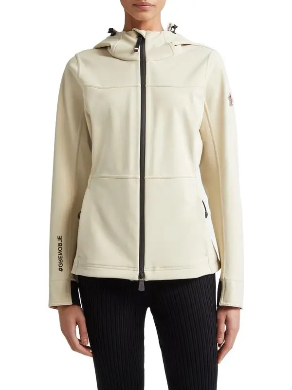 Moncler Zumeles Hooded Jacket - Beige