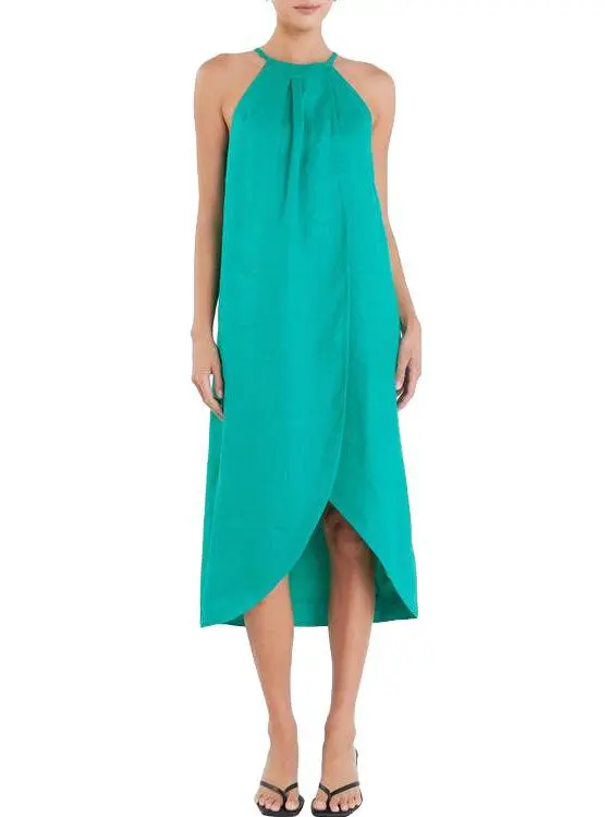 GREY LAB Tulip Sleeveless Sundress - Kelly Green
