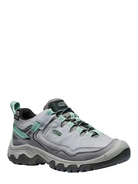 Keen Targhee Iv Waterproof Hiking Shoe - Alloy/granite Green