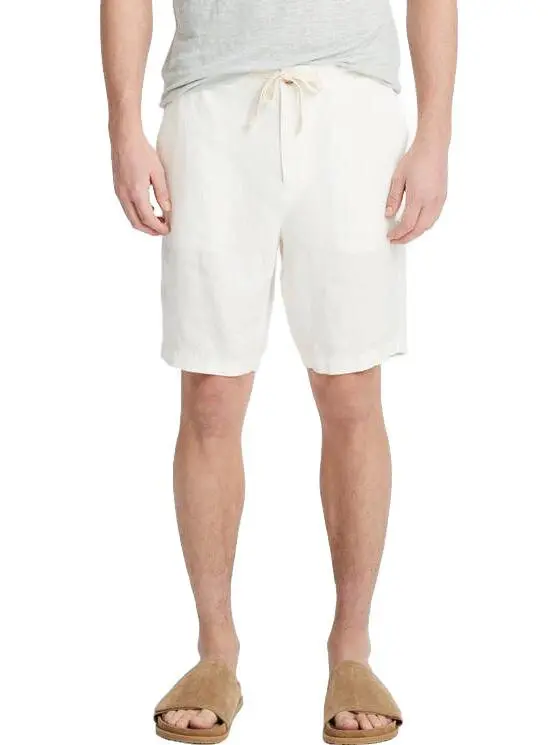 Vince Lightweight Hemp Shorts - Bone