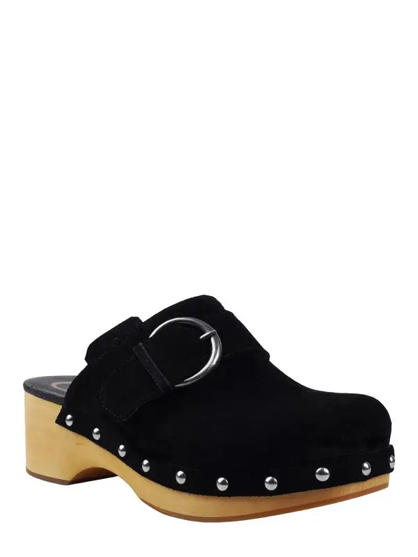 CANDIE'S Jacinta Platform Clog - Blkcw