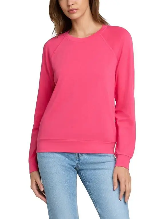 THE STANDARD STITCH Raglan Style Sweatshirt - Azalea