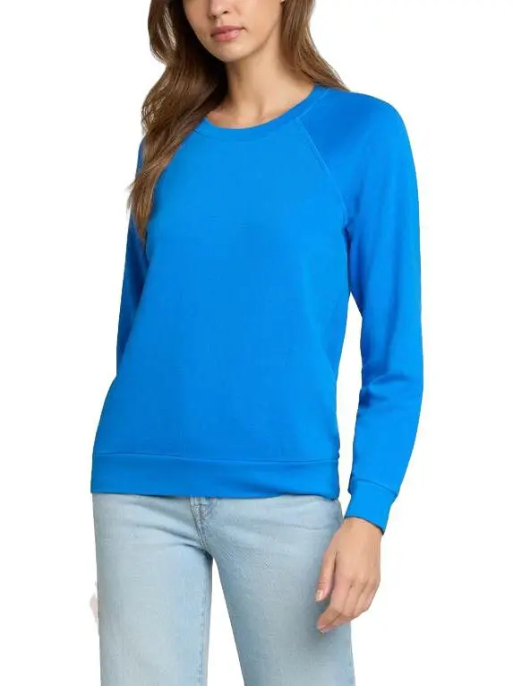 THE STANDARD STITCH Raglan Sweatshirt - Cobalt