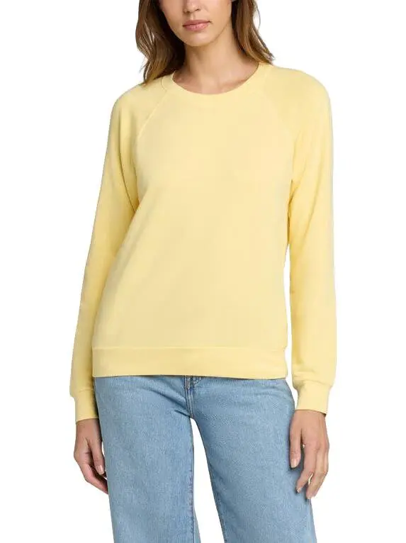 THE STANDARD STITCH Raglan Style Sweatshirt - Sunshine
