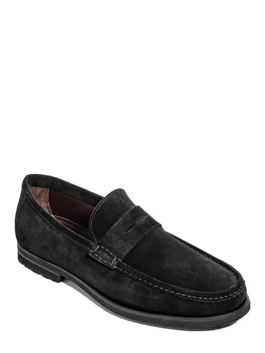 To Boot New York Belfast Lugged Penny Loafer - Softy Nero