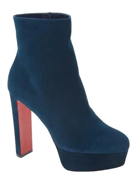 CHRISTIAN LOUBOUTIN Loo Platform Bootie - Last Night