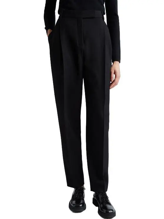 Partow Bacall Virgin Wool Pants - Black